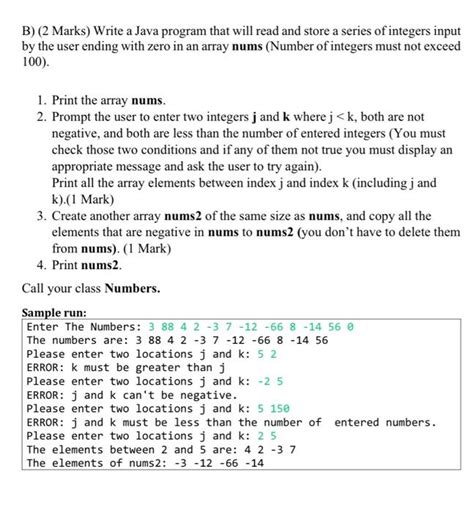 Solved Question 2 5 Points A 3 Marks Write A Java