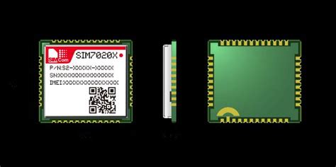 sim7020e nb iot only module lcc simcom simcom