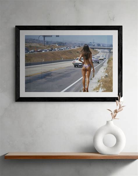 1970s Sexy Hitchhiker Art Print Hh2 Ebay