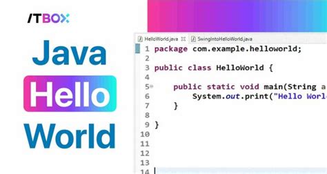 Tutorial Program Hello World Di Java Untuk Pemula Itbox By Course Net