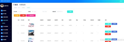 156vuespringboot的汽车信息租赁管理系统 Csdn博客