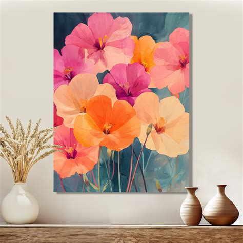 Winston Porter Selena Floral Canvas Art Print Wayfair