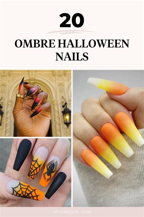 20 Ombre Halloween Nails Everyone Will Love Candy Corn Nails