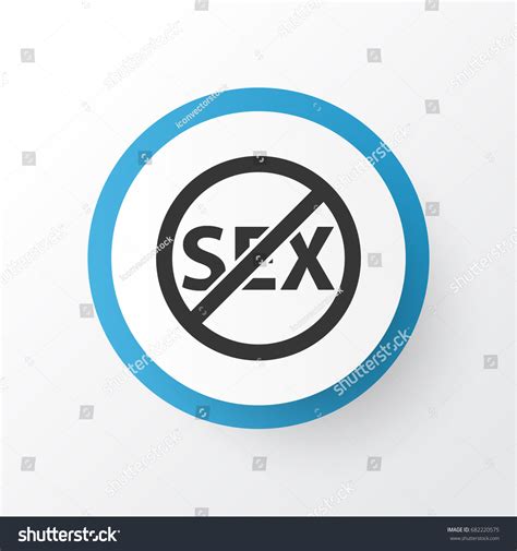 No Sex Icon Symbol Premium Quality Stock Vector Royalty Free 682220575 Shutterstock