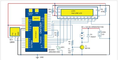 Temperature Based Fan Speed Control And Monitoring Using Arduino Pcb Hero
