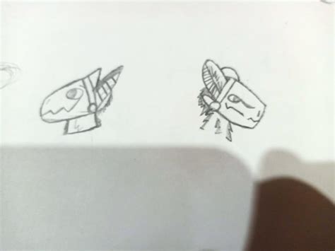 Protogen Sketch R Furry