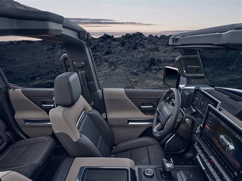 View Interior Photos Of The 2026 Gmc Hummer Ev Pickup