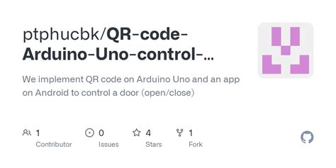Github Ptphucbkqr Code Arduino Uno Control Door We Implement Qr Code On Arduino Uno And An