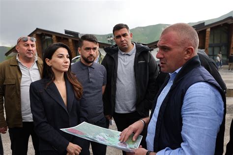 საქართველოს ინფრასტრუქტურის მინისტრი რევაზ სოხაძე და ეკონომიკისა და მდგრადი განვითარების