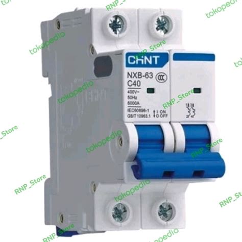 Jual Mcb 2 Phase Chint 6a Sampai 63a Chint 6a Jakarta Pusat Rje
