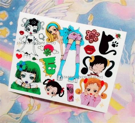 Neighborhood Story Sticker Gokinjo Monogatari Yazawa Ai Retro