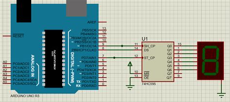 Led 7 đoạn đếm Từ 0 đến 9