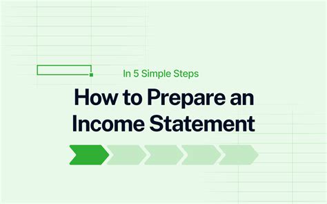 How To Prepare An Income Statement In 5 Simple Steps Farseer