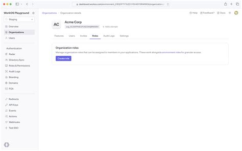 Roles And Permissions Authkit Workos Docs