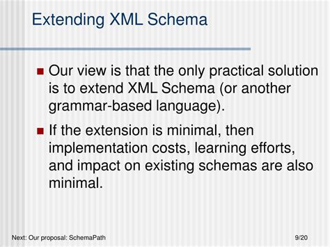 Ppt Schemapath A Minimal Extension To Xml Schema For Conditional Constraints Powerpoint