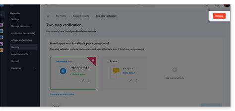 🚀 Disable Two Step Verification 2fa Infomaniak
