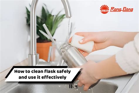TIPS ON HOW TO CLEAN FLASK SAFELY AND USE IT EFFECTIVELY