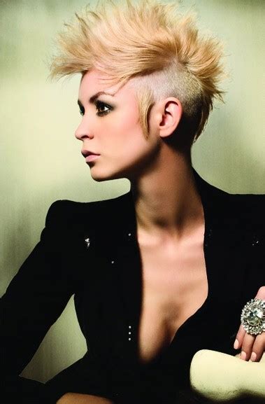 Half Shaved Edgy Hairstyles Ideas 2014 2019 Haircuts Hairstyles And