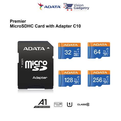Adata Ultra Class Micro Sd Card Mbs A Full Hd Gb Gb Gb Gb Shopee Malaysia