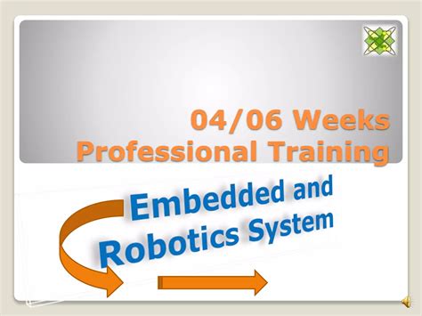 Embedded And Robotics System Ppt
