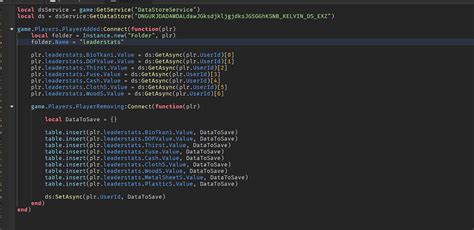 data store is not working leaderstats scripting support developer