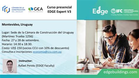 In Person Edge Expert Training Uruguay Edge Buildings