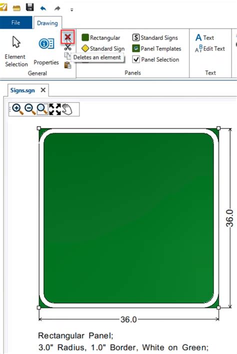 OpenRoads OpenSite Deleting A Sign Panel Communities