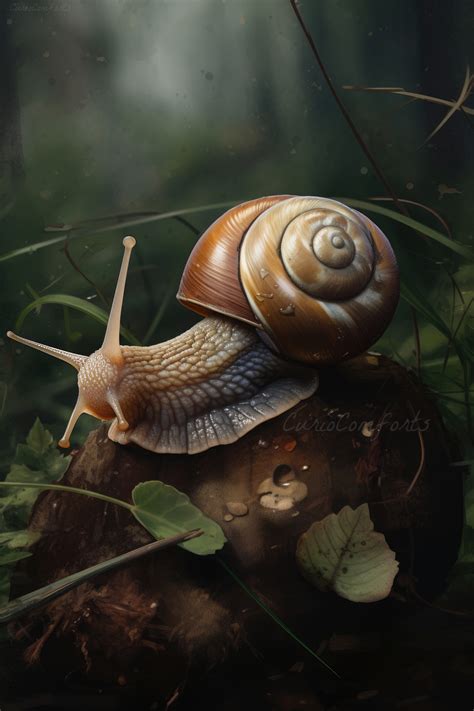 Artstation Academia Alcove Wandering Snail