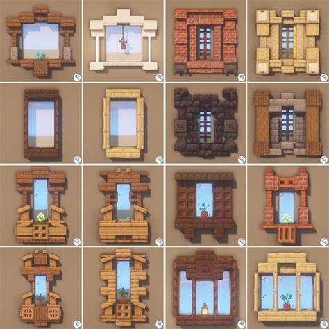 60 Windows Design Ideas In Minecraft Qizr