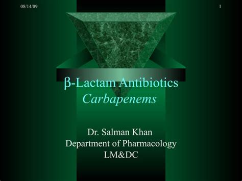 Concentration Vs Time Dependent Antibiotics Pptx