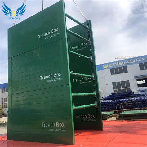 Lianggong Cheap Steel Trench Box Formwork Trench Shoring Shoring Box Trench Box And Shoring Box