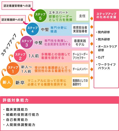 キャリア開発プログラム｜看護部 加納総合病院