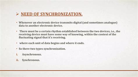 Asynchronous And Synchronous Pptx Computer Networking Computing