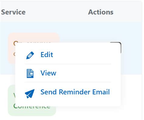 Manually Send A Reminder Email Provider Help Center