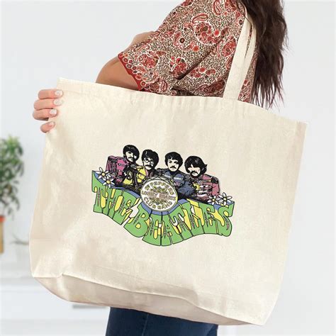 The Beatles Tote Bag The Beatles 70s Bag Beatles Ts Rock And Roll