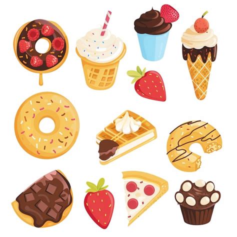 스 음식 터 일러스트레이션 만화 디자인 고립 된 배경 식사 그래픽 로고 아이콘 프리미엄 Ai 생성 벡터