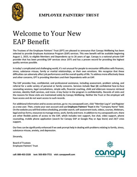 Employee Assistance Program — Iupat Dc5