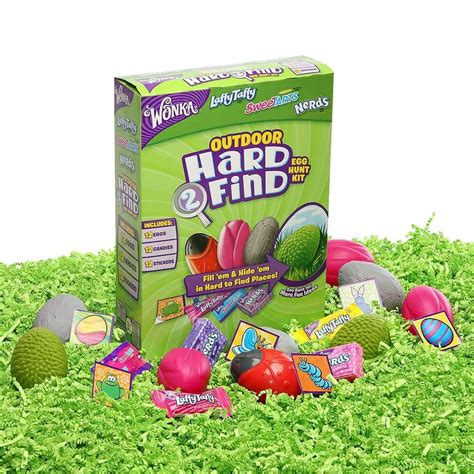 Laffy Taffy Sweetarts Nerds Candy Filled Outdoor Easter Eggs 12