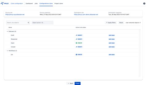 Revyz Configuration Manager For Jira Cloud