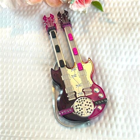Lol Surprise Toys Lol Surprise Dolls Omg Metal Chick Babe Electric Guitar 2 String