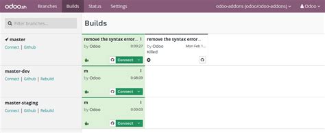 Builds — Odoo 16 0 Documentation