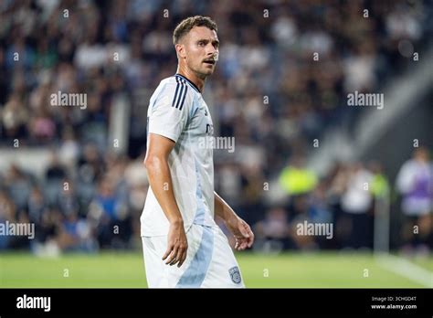 San Diego Fc Defender Christopher Mcvey 97 During A Mls Match Against Lafc Sunday August 31