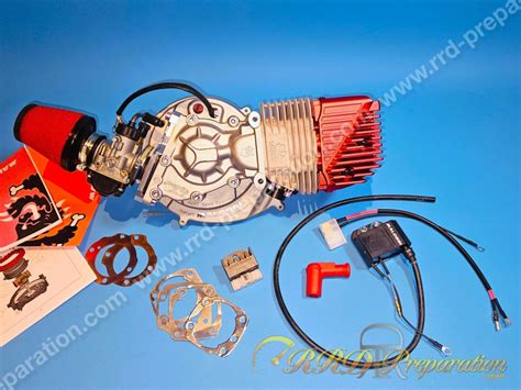 Complete Engine 50cc Assembled Rrd Eco For Piaggio Ciao