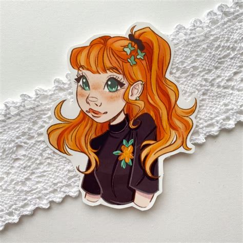 Redhead Stickers Etsy