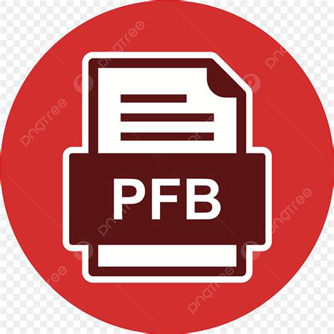 Document File Folder Vector Design Images Pfb File Document Icon
