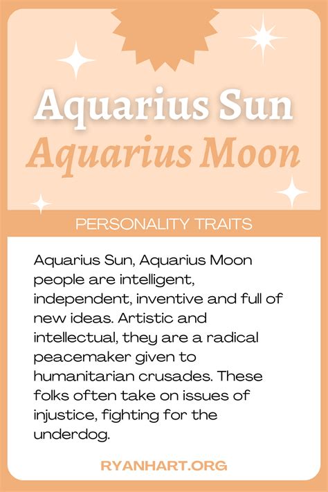 Aquarius Sun Cancer Moon Personality Traits Artofit