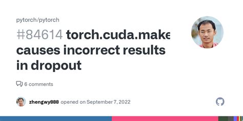 Torch Cuda Make Graphed Callables Causes Incorrect Results In Dropout