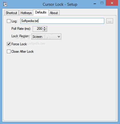 Cursor Lock Download Softpedia