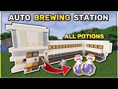 How To Make An Automatic Potion Brewer In Minecraft