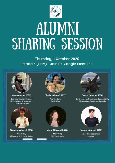 Alumni Sharing Session 2020 Dyatmika
